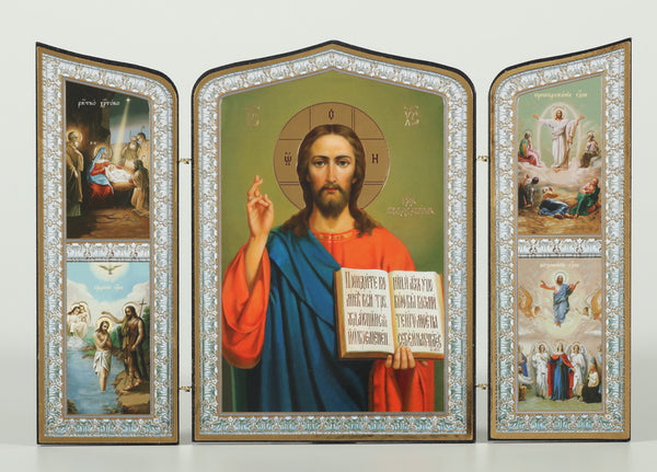 The Life of Christ Religious Triptych – Authentic Christian Gifts