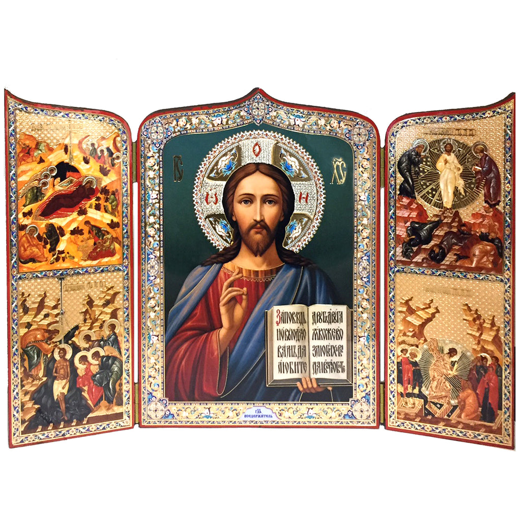 Christ the Teacher Triptych – Authentic Christian Gifts